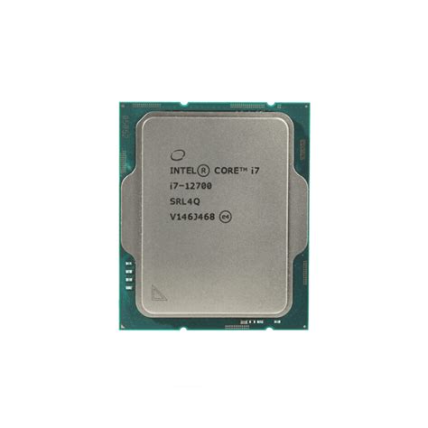 Intel Core I7 12700 12th Generation Alder Lake 210 Ghz 490 Ghz