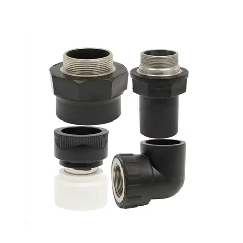 Custom Hdpe Malefemale Transition Threaded Fittings Hdpe Corrugated