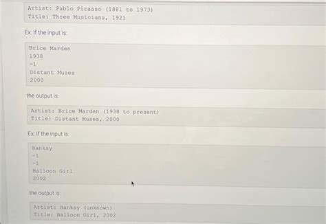Solved LAB Artwork Label Classes Constructors Given Chegg
