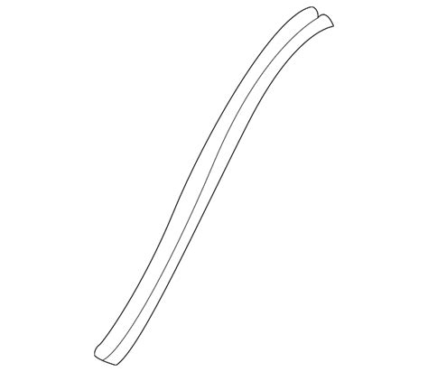 2003 2005 Toyota 4runner 2003 2005 Toyota 4runner Lower Cladding Seal