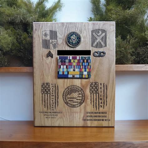 Military Plaque Etsy