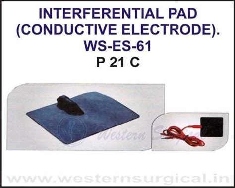 Interferential Pad Conductive Electrode At Best Price In Rajkot