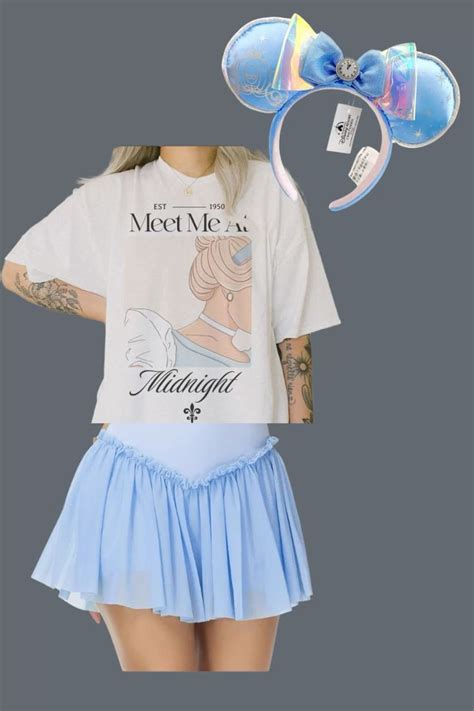 Disney World Outfit Idea Cinderella Inspired In 2025 Disney Outfits Cinderella Outfit Cute