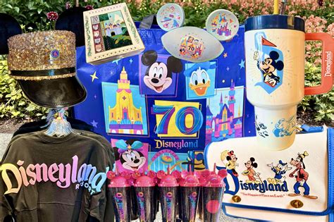 Disneyland 70th Anniversary Merch Collections Your Guide Disney