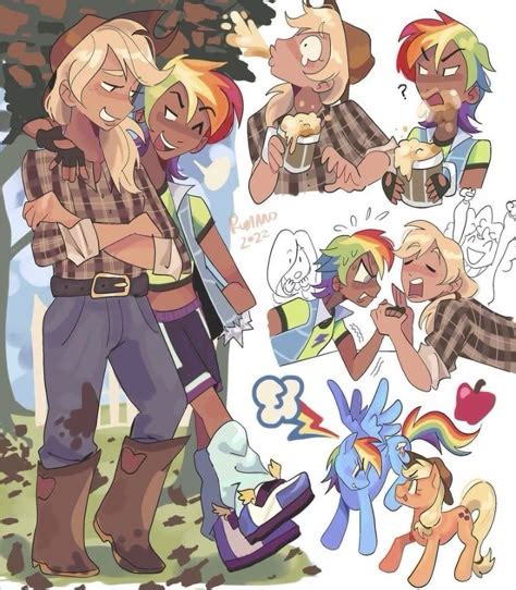 Applejack Human Fan Art