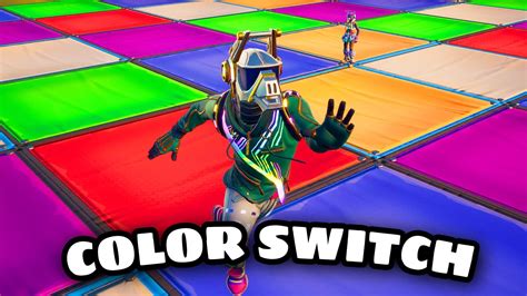 🌈mega Crazy Color Switch🌈 4187 7337 5527 By Peregil Fortnite Creative
