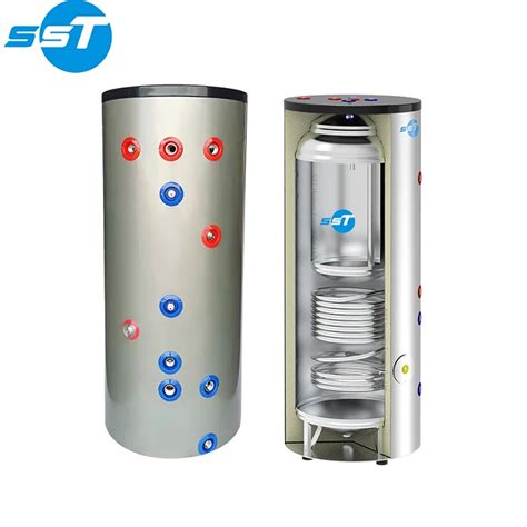 Sst Manufacture 100l 1000l Heat Pump Buffer Tank Stainless Steel Buffer