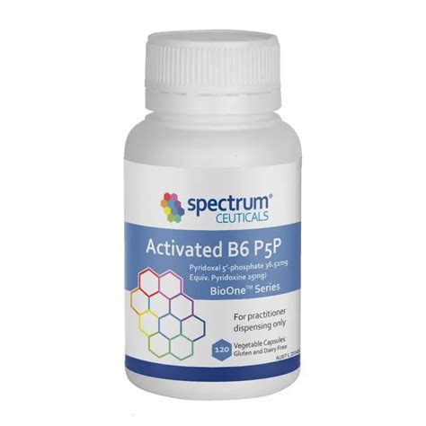 Spectrumceuticals Activated B6 P5p 120 Capsules Your Discount Chemist