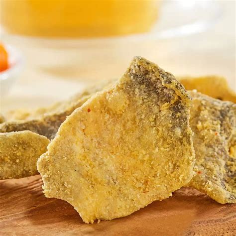 Aldi Delight Crispy Fish Skin Salted Egg Yolk Flavor 50g Limited I