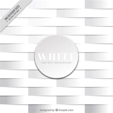 Fondo Abstracto En Color Blanco Vector Gratis