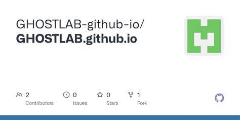 Github Ghostlab Github Io