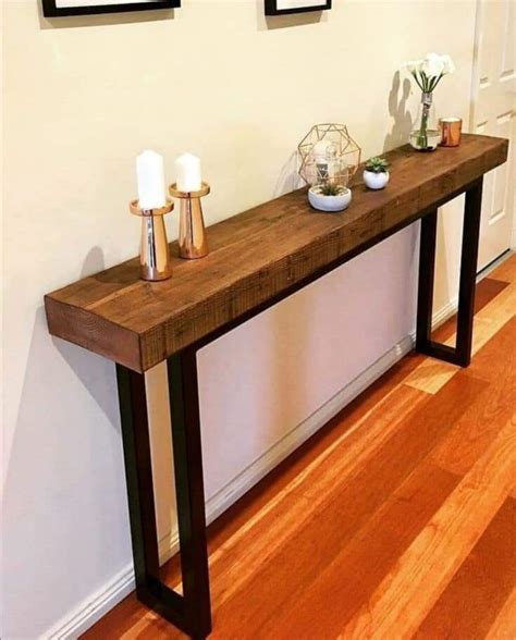 30 Ideas De Muebles Fabricados Con Metal Y Madera Para Embellecer Tu