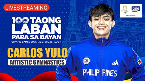 Livestream Carlos Yulo Starts Olympic Redemption In Artistic Gymnastics Onesports Ph