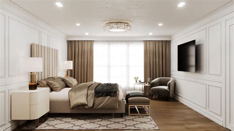 Classical Bedroom Behance