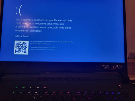 Blue Screen Asus Rog Strix 3 G731gw Rasusrog