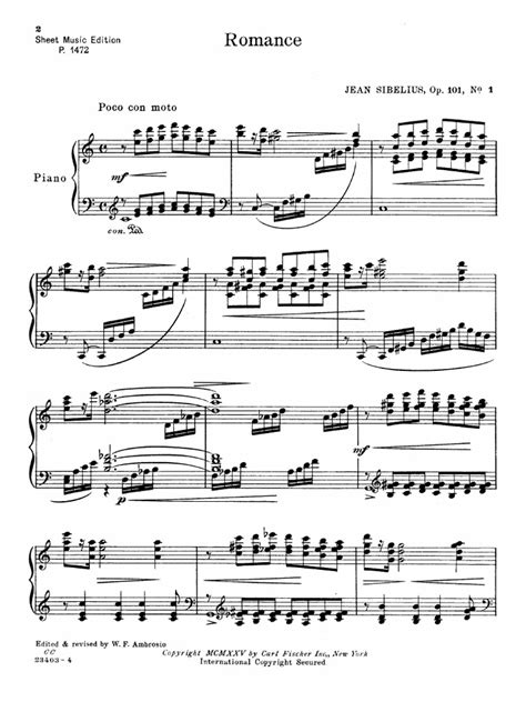 sibelius 5 romantic pieces op 101 carl fischer piano pdf