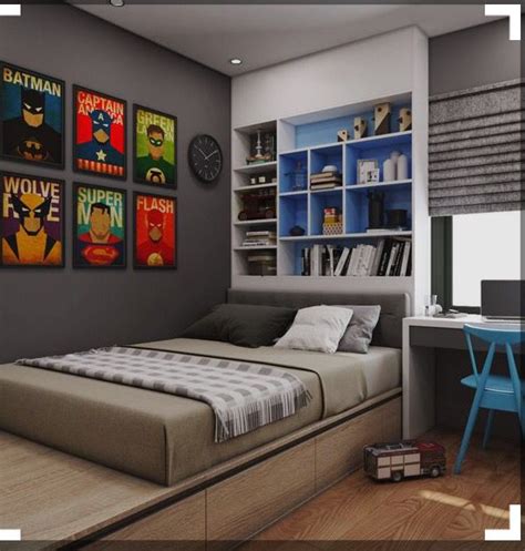 Pin De Grace Hutabarat En Quarto Rapaz Colores Para Habitaciones