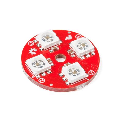 Sparkfun Lumenati 4x Led Rgb Apa102c Digital Botland Robotic Shop