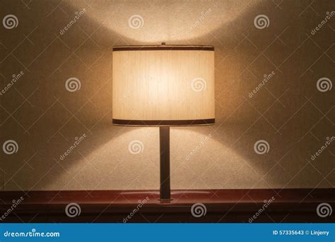 Comfortable Hotel Room Lamp Stock Image Image Of Light Crack 57335643