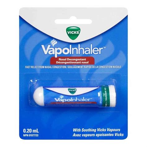 Vicks Inhaler Yurek Pharmacy Home Healthcare