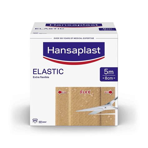 Hansaplast Fabric Plasters I Extra Flexible I Breathable I 5m X 8cm Dressing Length
