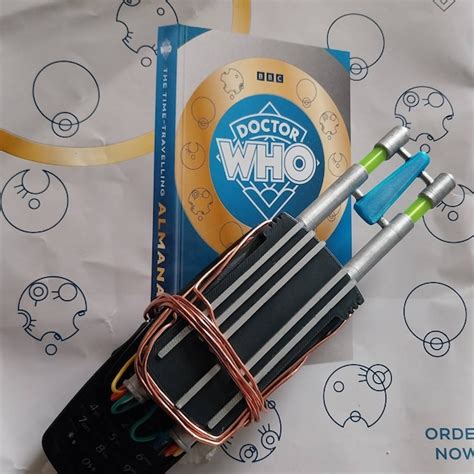 Amy Ponds Sonic Probe Kit With Faux Phone Doctor Who Etsy