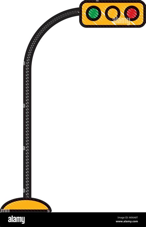 Traffic Light Semaphore Stock Vector Image And Art Alamy