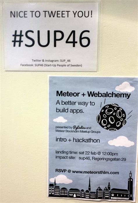 Meteor Meetup In Stockholm José M Pérez