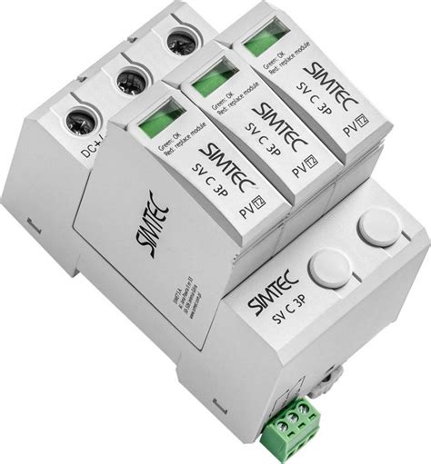 Simet Ogranicznik Przepięć Do Fotowoltaiki Sv C 3p Simtec 85034002