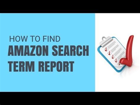 How To Find Amazon Search Term Report Amazon Ppc Campaigns Tutorial