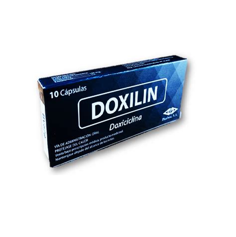 Doxilin 100mg 10 Capsula
