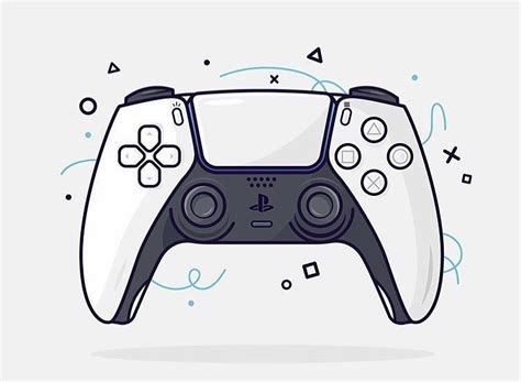 Ps5 Controller Drawing
