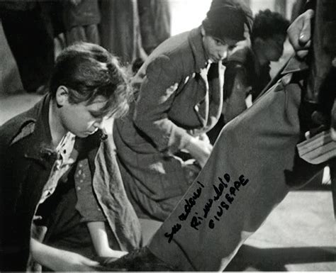 Smordoni Rinaldo Signed Photo Sciuscià Signedforcharity