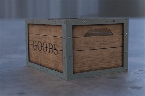 3d Model Crate Turbosquid 2148236