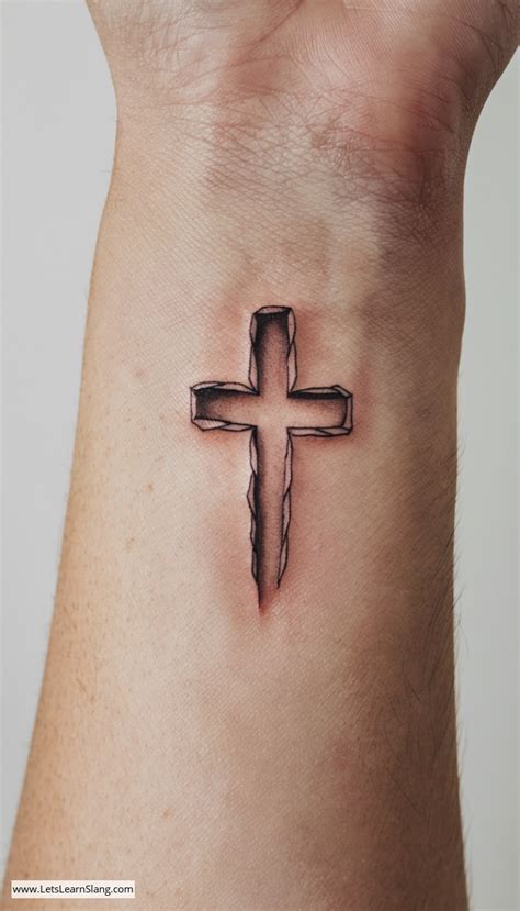 25 Elegant Micro Cross Wrist Tattoos For Women Minimalist Inspiration