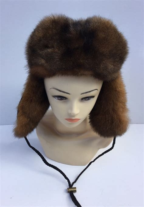 New Zealand Possum Fur And Merino Wool Fabric Trapper Hat Etsy New Zealand