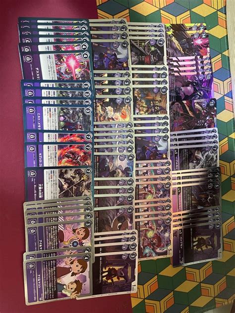 Digimon Tcg Purple Beelzemon X Deck Hobbies Toys Toys Games On Carousell