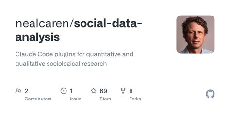 Github Nealcarensocial Data Analysis Claude Code Plugins For
