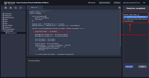 how formal verification secures smart contracts an example using