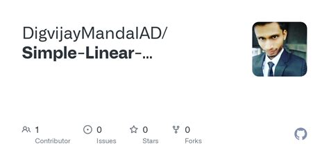 Github Digvijaymandaladsimple Linear Regression And Multiple Linear