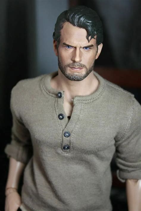 16 Scale Action Figure Head Sculpt Realistic Male Likeness For 12