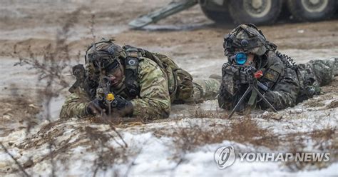 아미타이거 시범여단·스트라이커여단 연합훈련