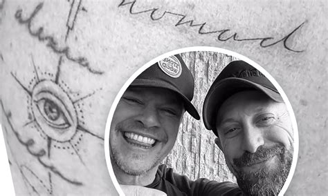Tatuajes De Matt Damon