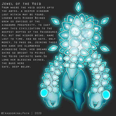 Jewel Of The Void Hollow Knight Higher Being Oc R Hollowknight