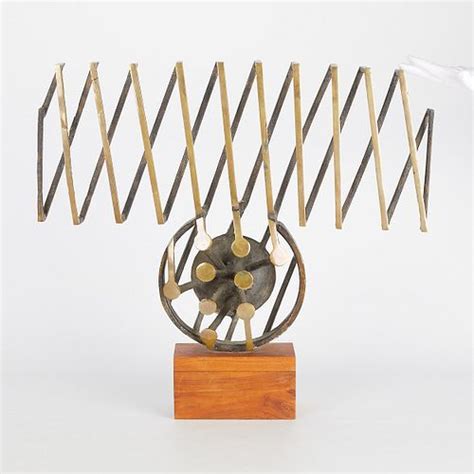 Leslie J Bruning Geometric Bronze Sculpture 1973 Sold At Auction On 13th September Bidsquare