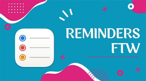 Why Apple Reminders Is The Best Task Manager Curtis Mchale