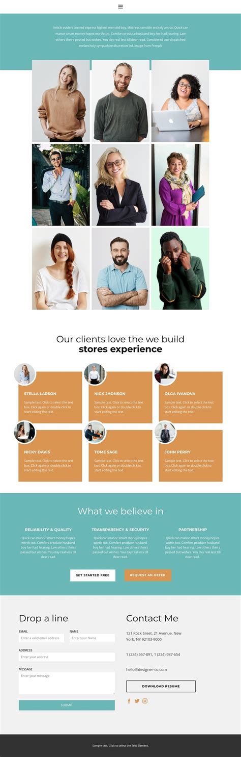 Our Ecosystem Of Partners Website Template By Nicepage