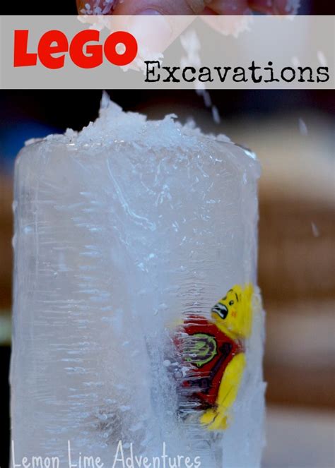 Lego Science An Ice Excavation Experiment