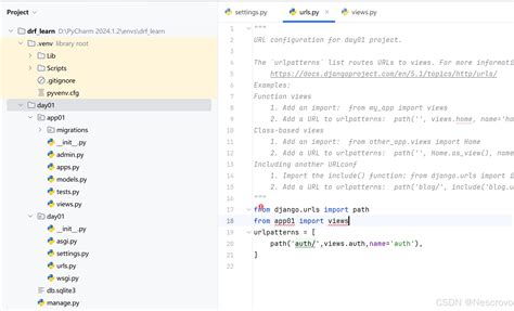 django中主项目urls py导入app模块识别不出的问题 urls py 无法识别 startapp创建的app csdn博客