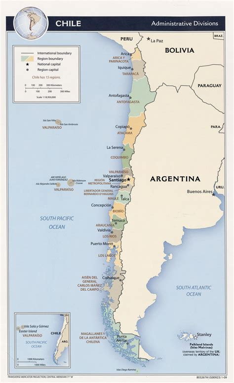 Mapa De Chile